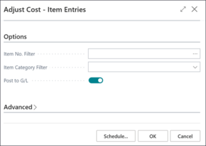 Inventory to GL Reconciliation – Chapter 7 – Adjust Cost – kimdandnavbc.com