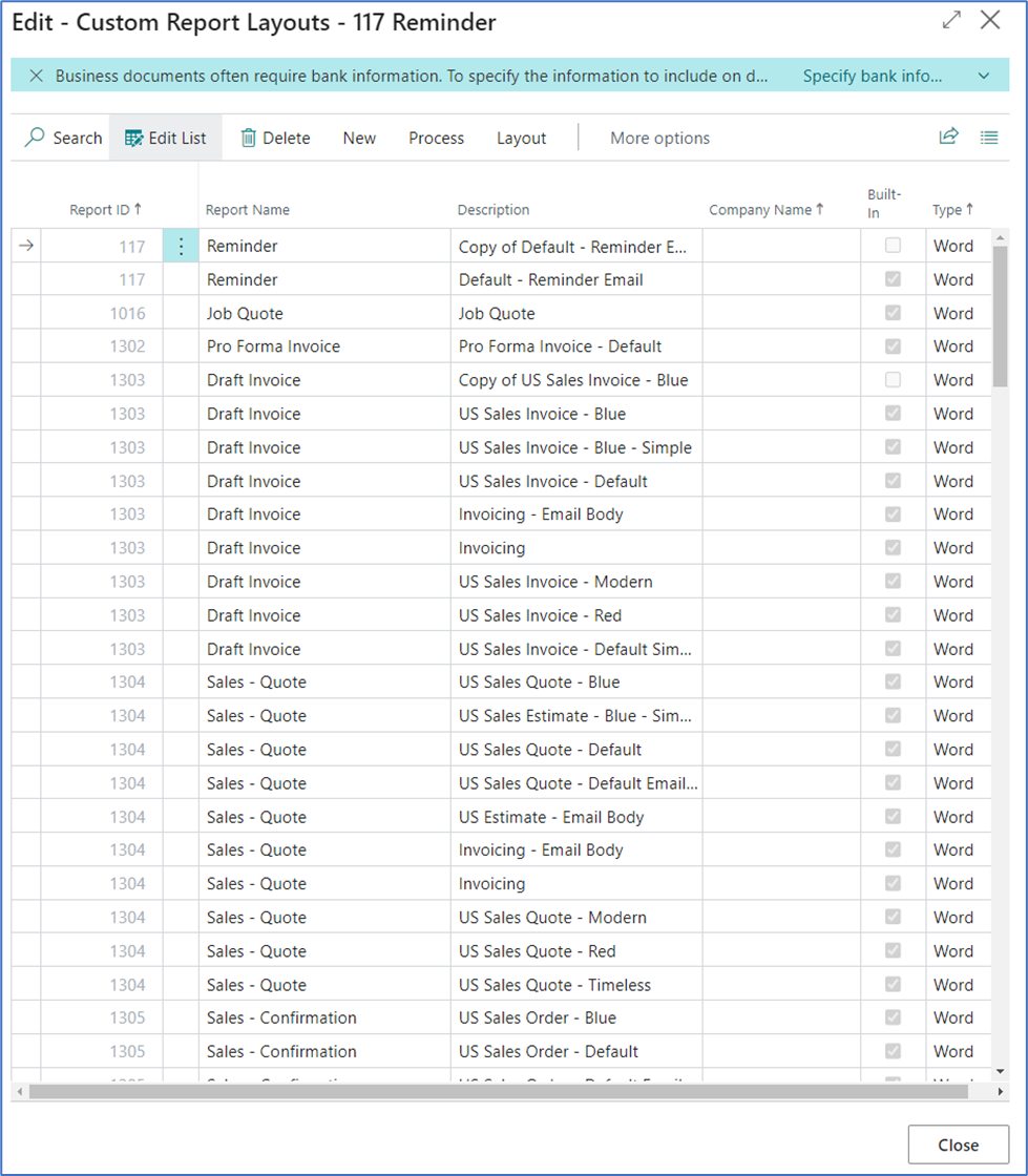 Assisted Setup-Get ready for First Invoice/Customize Document Layouts ...