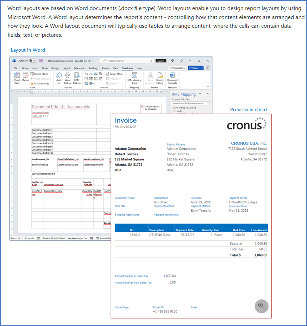 Assisted Setup-Get ready for First Invoice/Customize Document Layouts ...